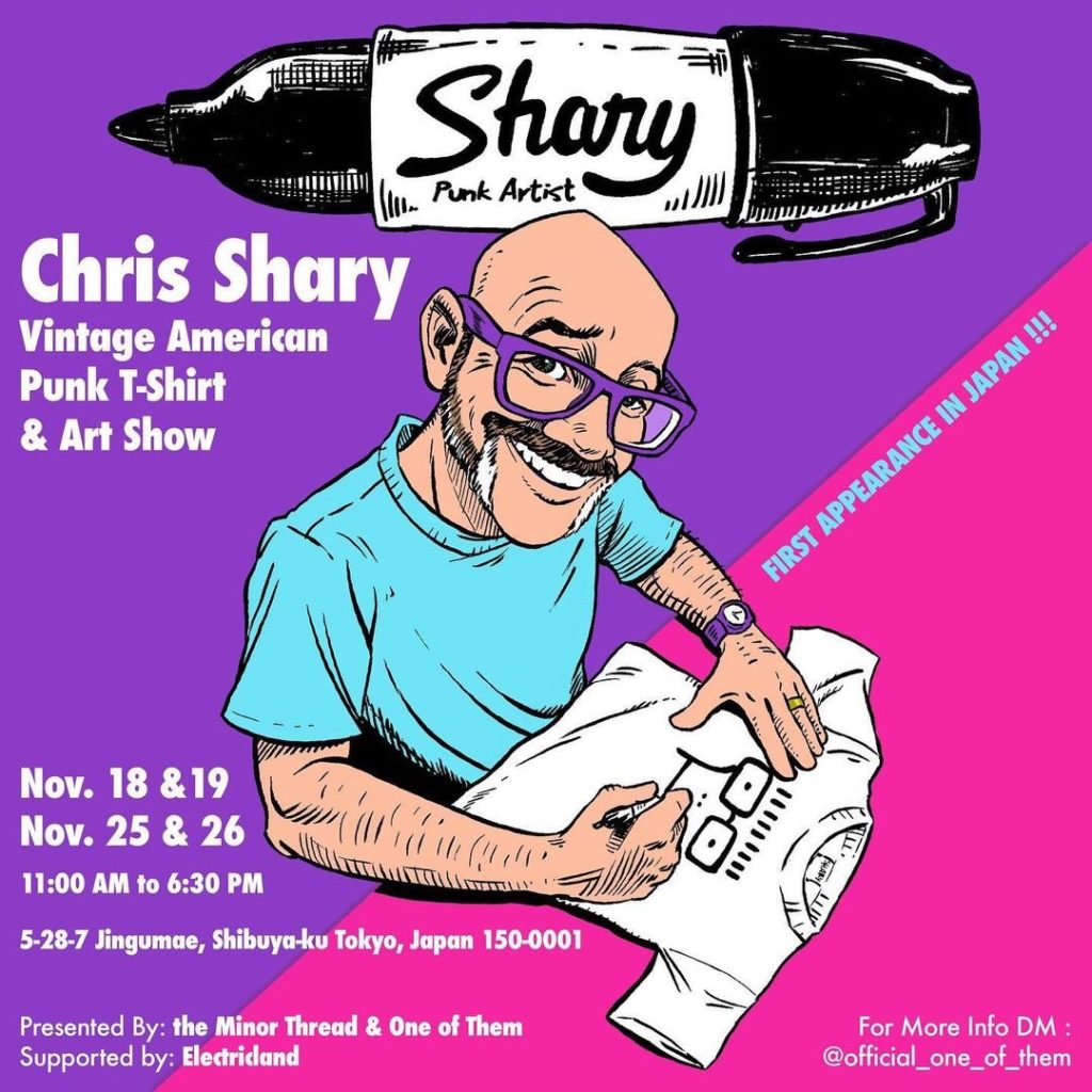 DESCENDENTSのアートを手掛けるChris Shary、11月来日決定 | PUNKLOID