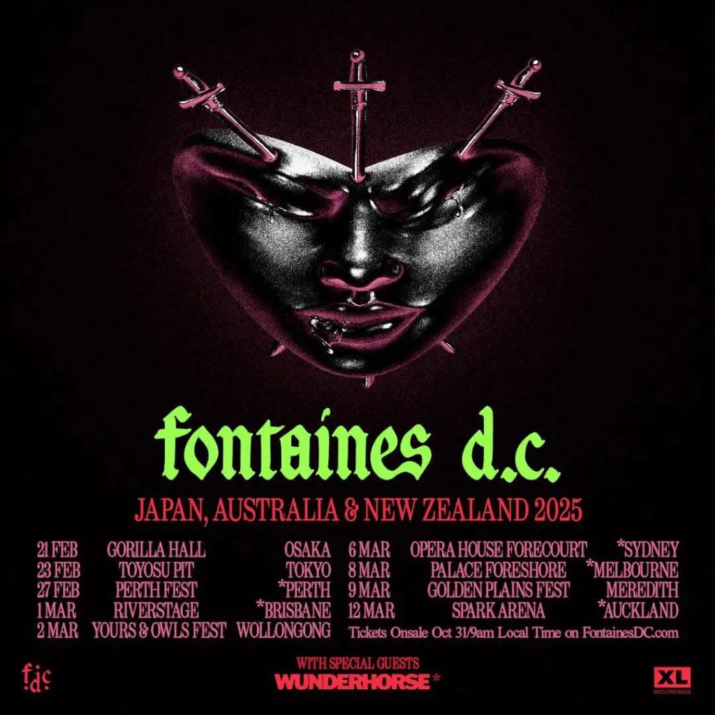 Fontaines D.C.、待望の単独来日公演 2025年2月開催決定! | PUNKLOID